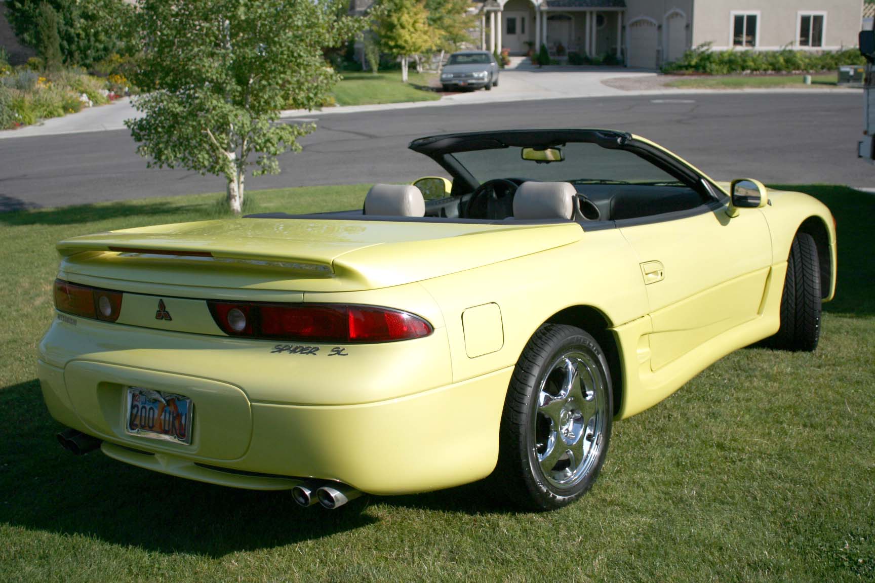 Martinique Yellow Pearl 1995 Mitsubishi 3000GT Spyder SL (#2 of 6 ...